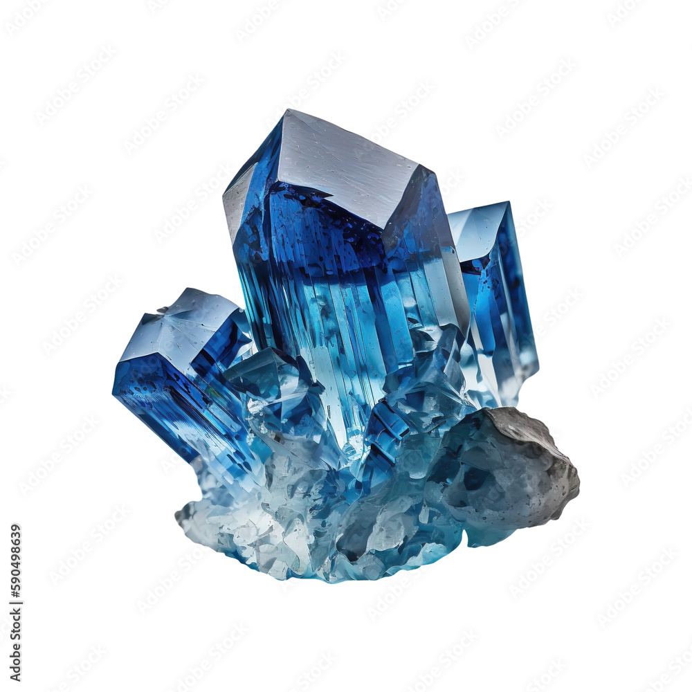 crystal png, blue gem stone transparent background, gemstone isolated ...
