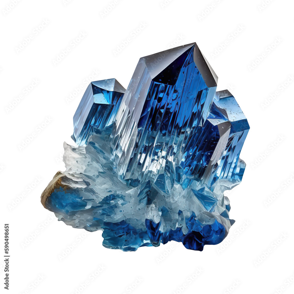 crystal png, blue gem stone transparent background, gemstone isolated ...