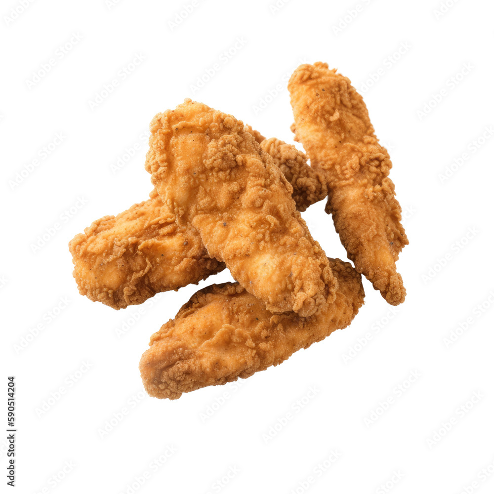 chicken tenders isolated on transparent background Stock Illustration | Adobe Stock