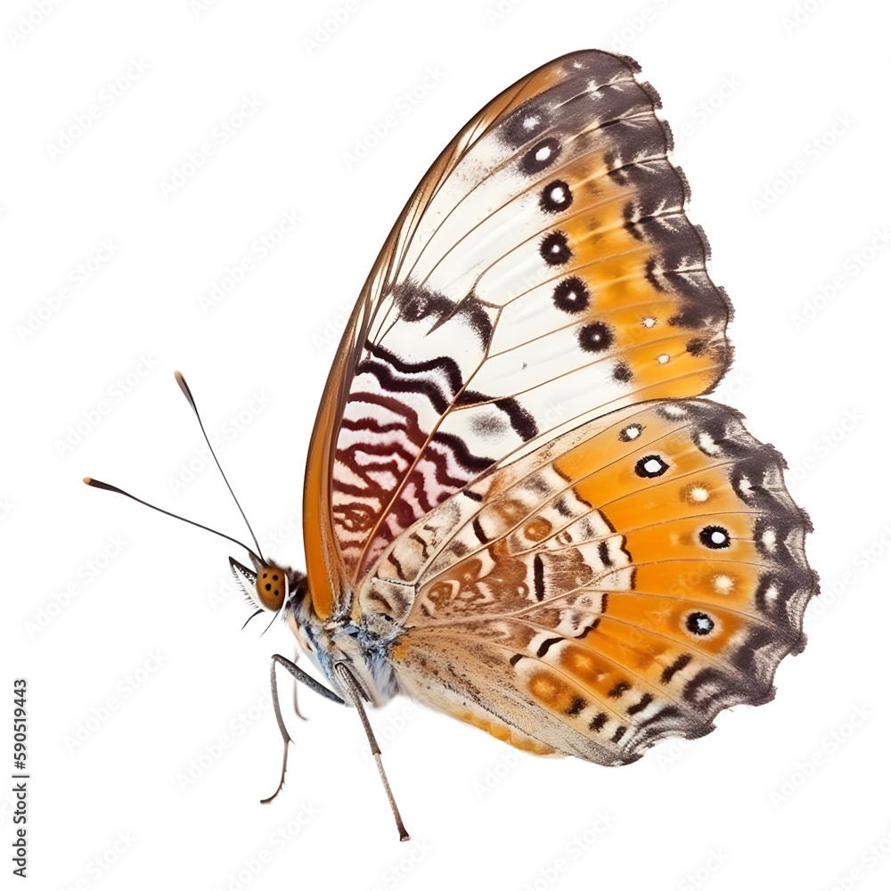butterfly isolated on transparent background Stock Illustration | Adobe ...