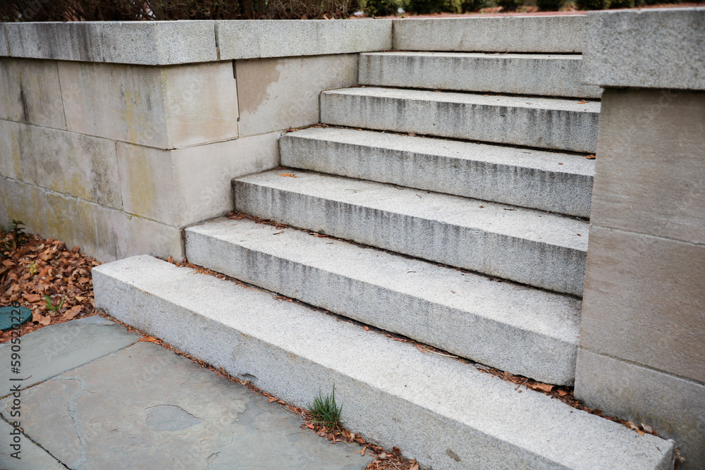 staircase, symbolizing the journey to success. Each step represents ...