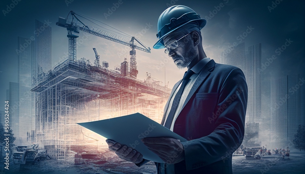 Modern civil technology and Generative AI are used by building ...