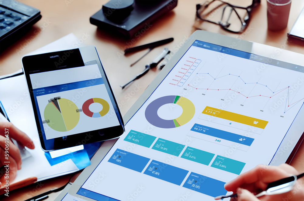 Evaluate the performance and progress of your process with this image ...