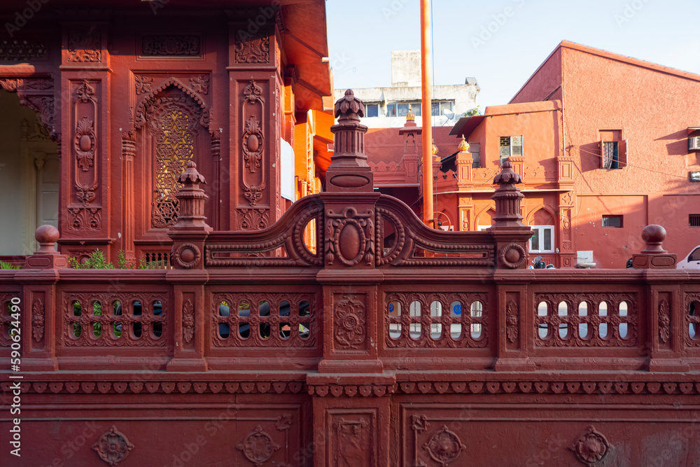 Decorative Railing & Jali of Gurudwara Shri Guru Singh Sabha, Indore ...