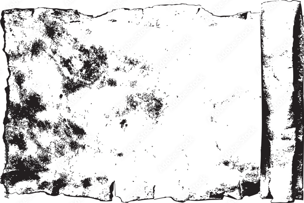 Old dirty witch book empty page scroll. Bewitched grunge grimoire ...