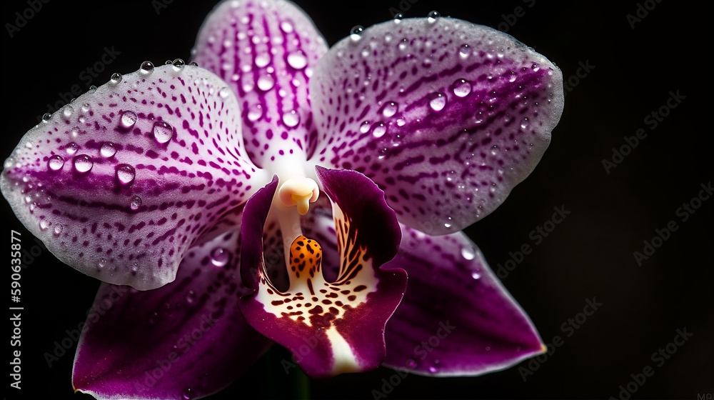 Monkey Face Orchid Generative AI Art". Discover the fascinating beauty ...