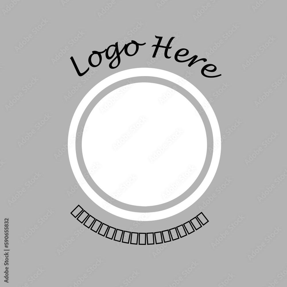 Logo Design, Circle Logo, Round Logo, Logo with Tagline, Your Tagline ...