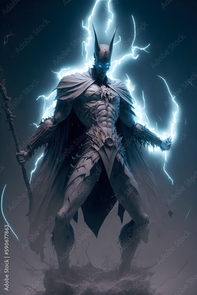 Batman in bleach bankai soul reaper anime photo realisticm volumetric ...