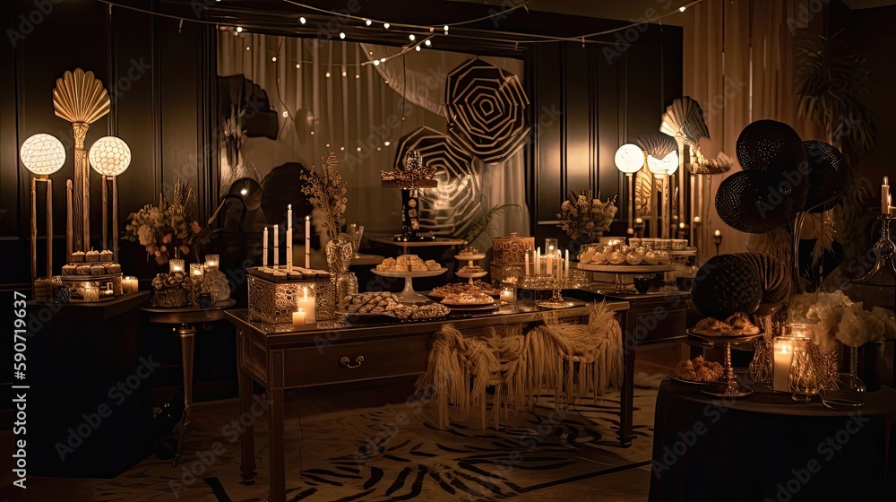 Bring the lavish style of the Great Gatsby to your party with dazzling ...