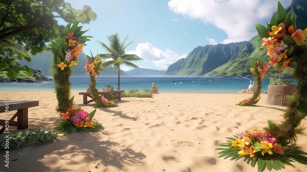 Host a Hawaiian luau beach party that captures the essence of Hawaii's ...