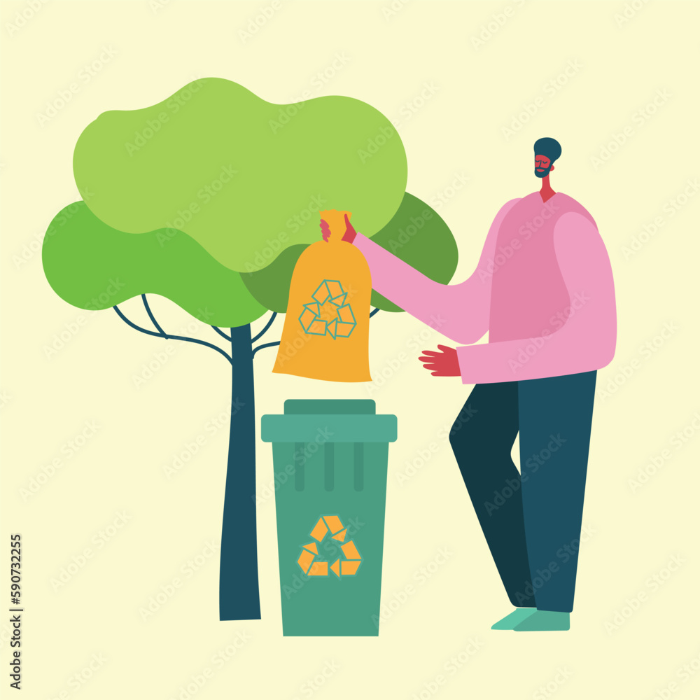 save your planet clean your environment concept art Ecology awareness ...