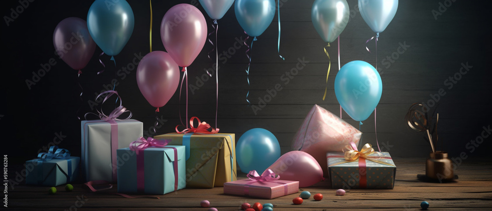 birthday celebrations, gifts, 4k Ultra HD Wallpaper and Background ...