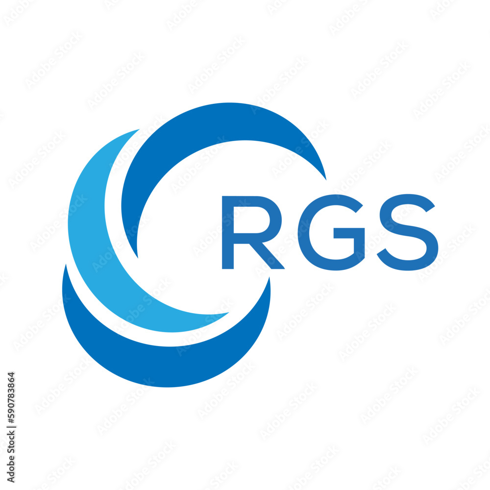 RGS Letter logo design template vector. RGS Business abstract ...