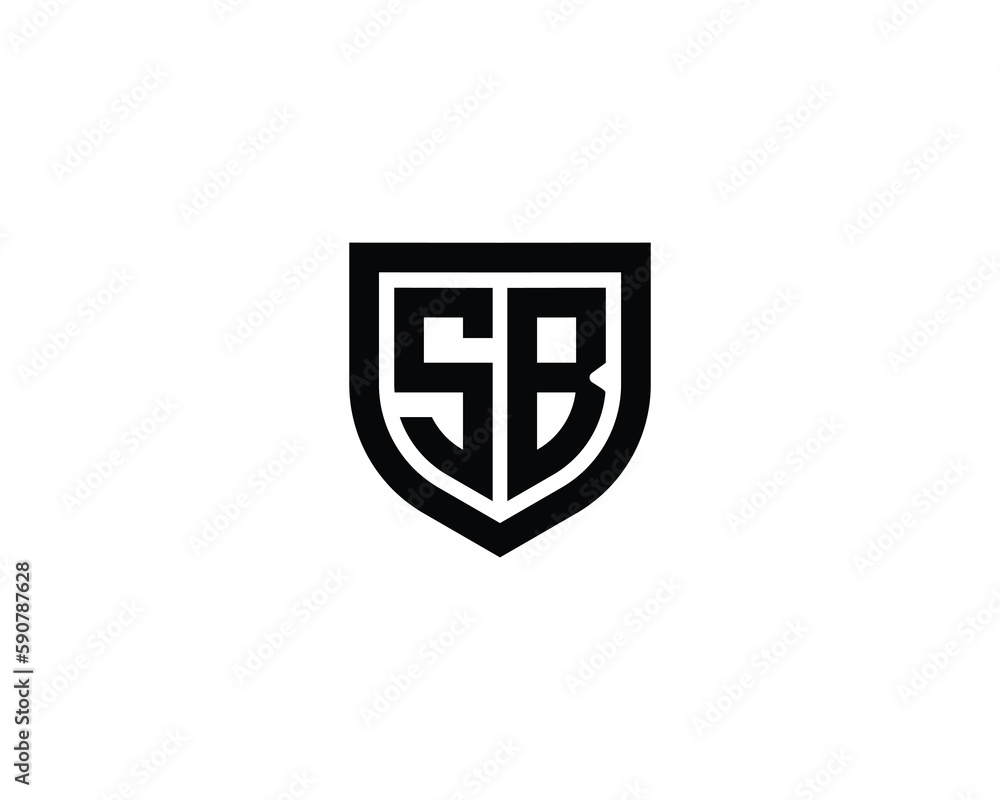 SB Logo design vector template Stock Vector | Adobe Stock