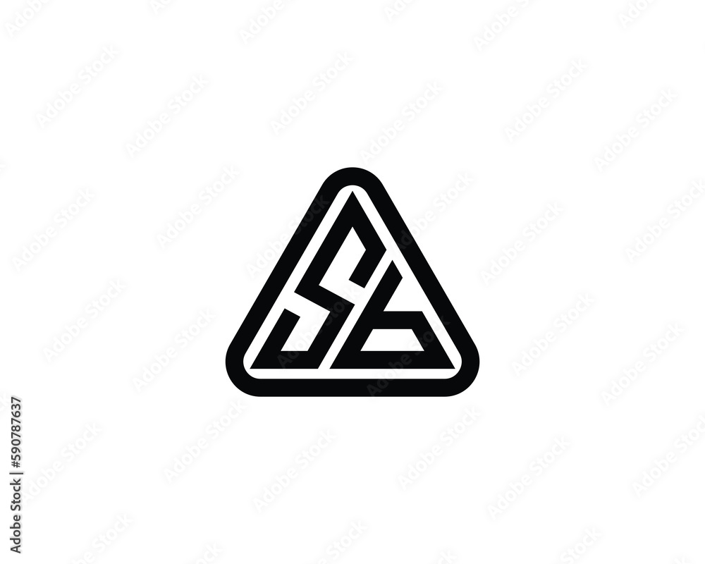 SB Logo design vector template Stock Vector | Adobe Stock