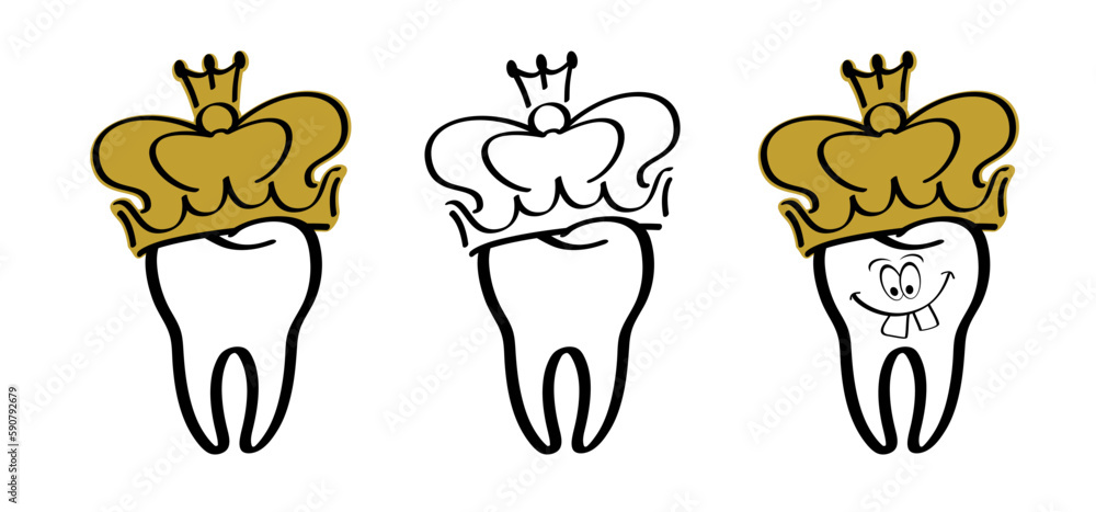 anatomically, anatomy, care, caries, cartoon, clean, clinic, concept ...