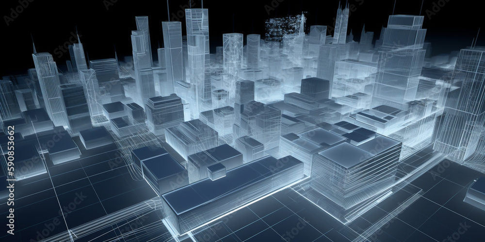 A 3D city is being designed, managed and built using mixed reality ...