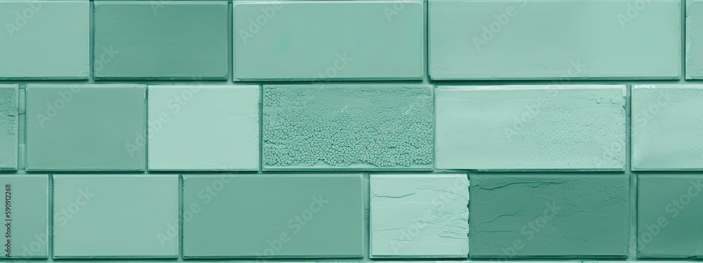 Mint Green monochromatic textured background, generative AI Art Stock ...