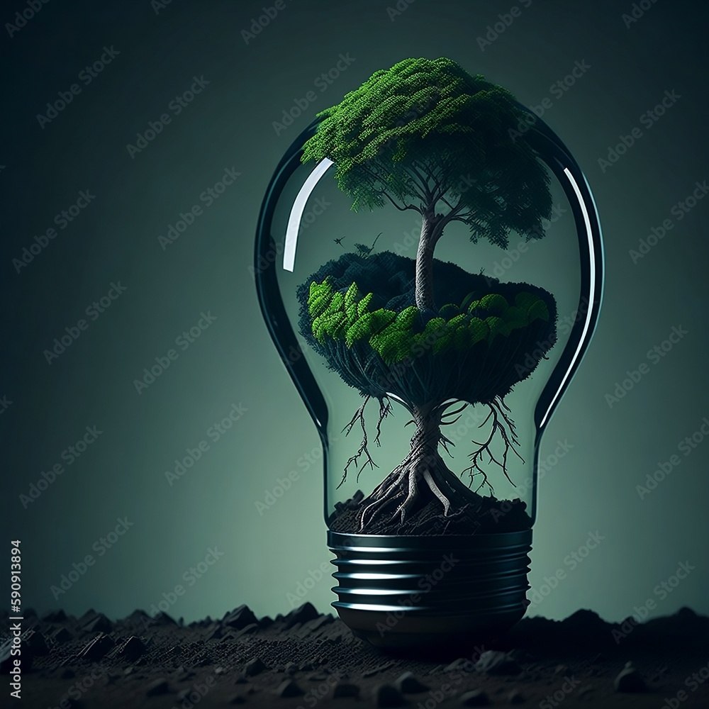 Earth Day Concept , Eco-Friendly Banner and Template Design for ...