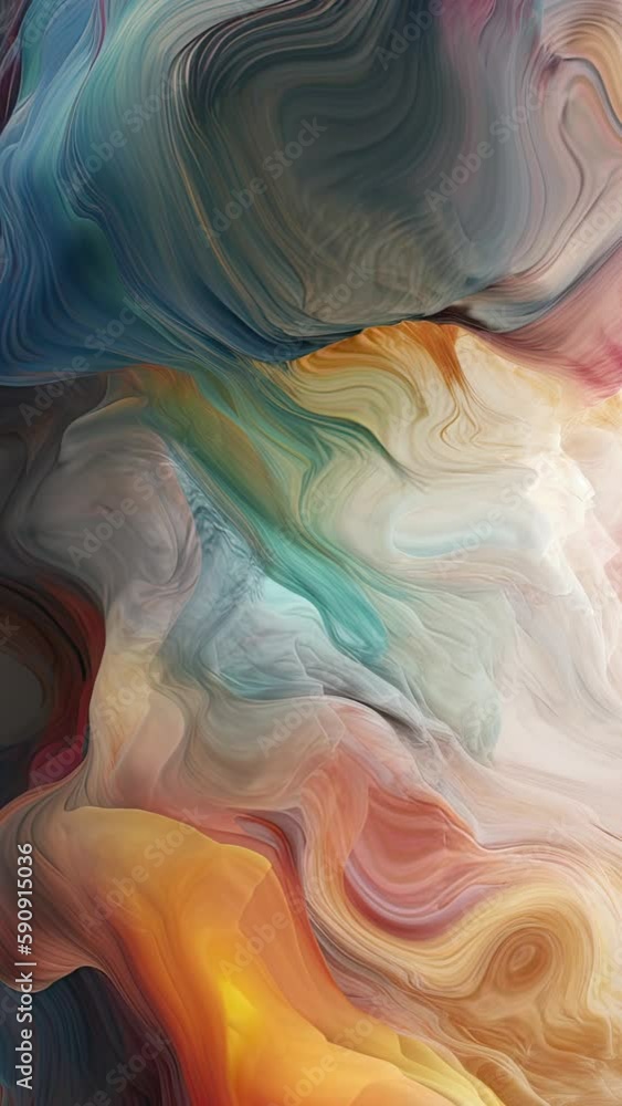 Vidéo Stock Beautiful abstract vertical video background with dreamy ...