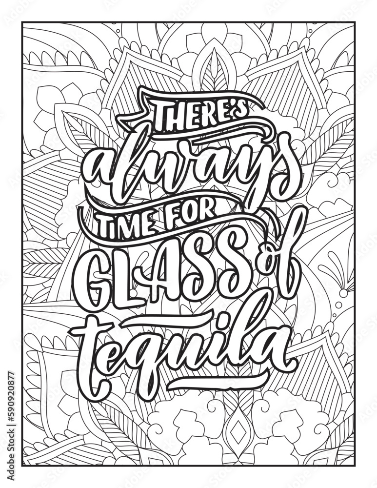 motivational quotes coloring pages design .inspirational words coloring ...
