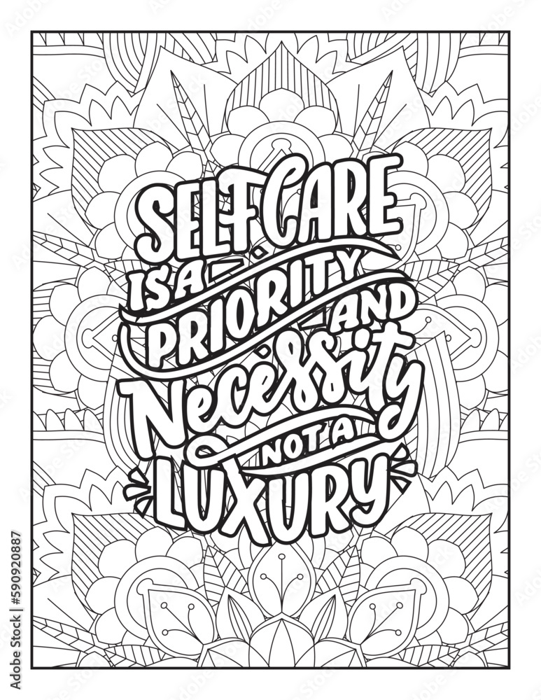 motivational quotes coloring pages design .inspirational words coloring ...