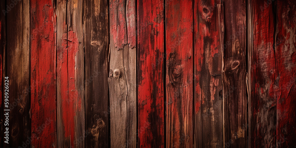 Red wooden planks background. Wooden texture. Red wood texture. Wood ...