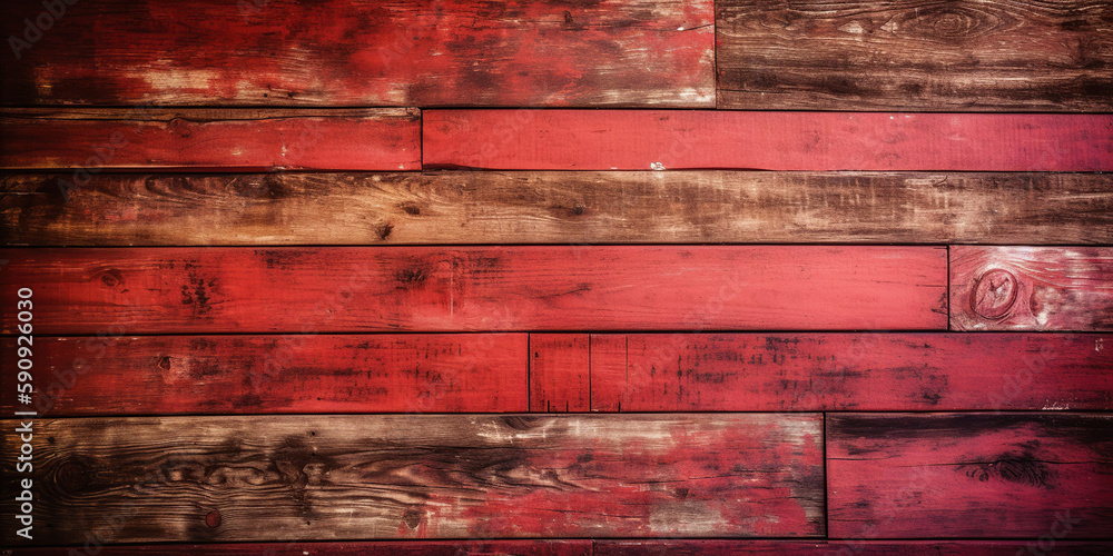 Red wooden planks background. Wooden texture. Red wood texture. Wood ...