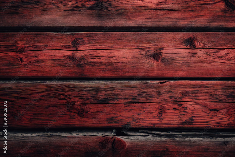 Red wooden planks background. Wooden texture. Red wood texture. Wood ...