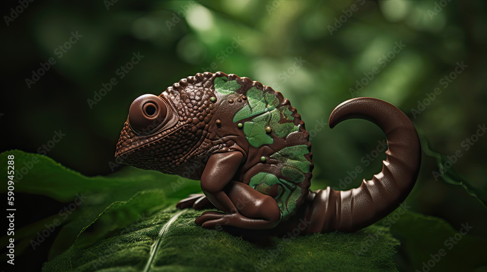 Decadent Delights: Chocolate Animal Illustrations that Will Melt Your ...