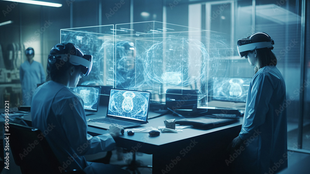 Revolutionizing Healthcare: Futuristic High-Tech Medical Treatment and ...