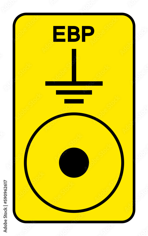 EBP Symbol Sign, Vector Illustration, Isolated On White Background ...