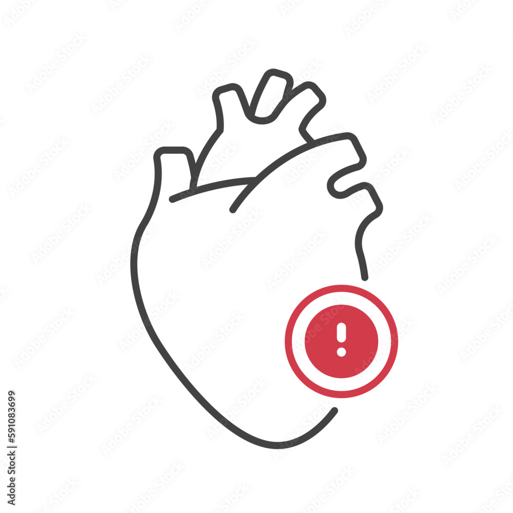Stockvector Outline style health care ui icons collection. Human organ ...