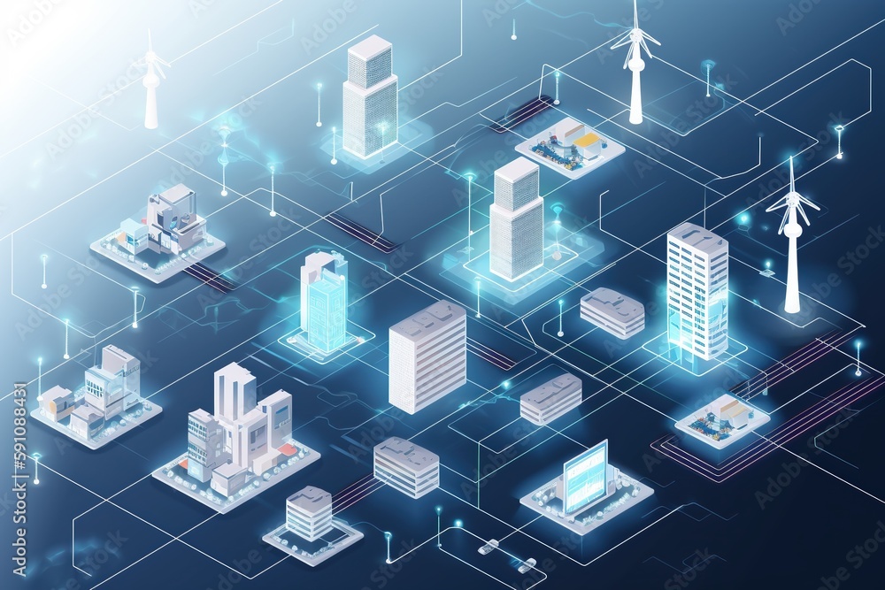 Smart Grids With Realtime Energy Management And Monitoring Generative