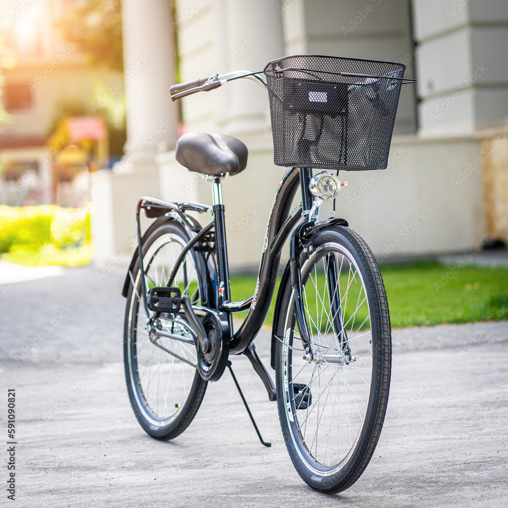 Typical Amsterdam bike fiets symbol. Traditional dutch icon. Holland ...