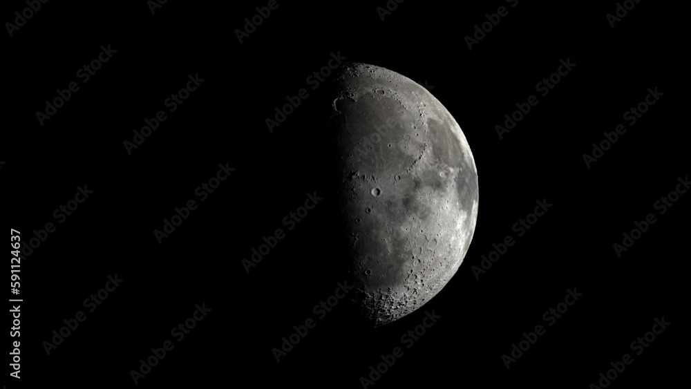 Ultra realistic moon phases. From full moon to moving new moon with ...