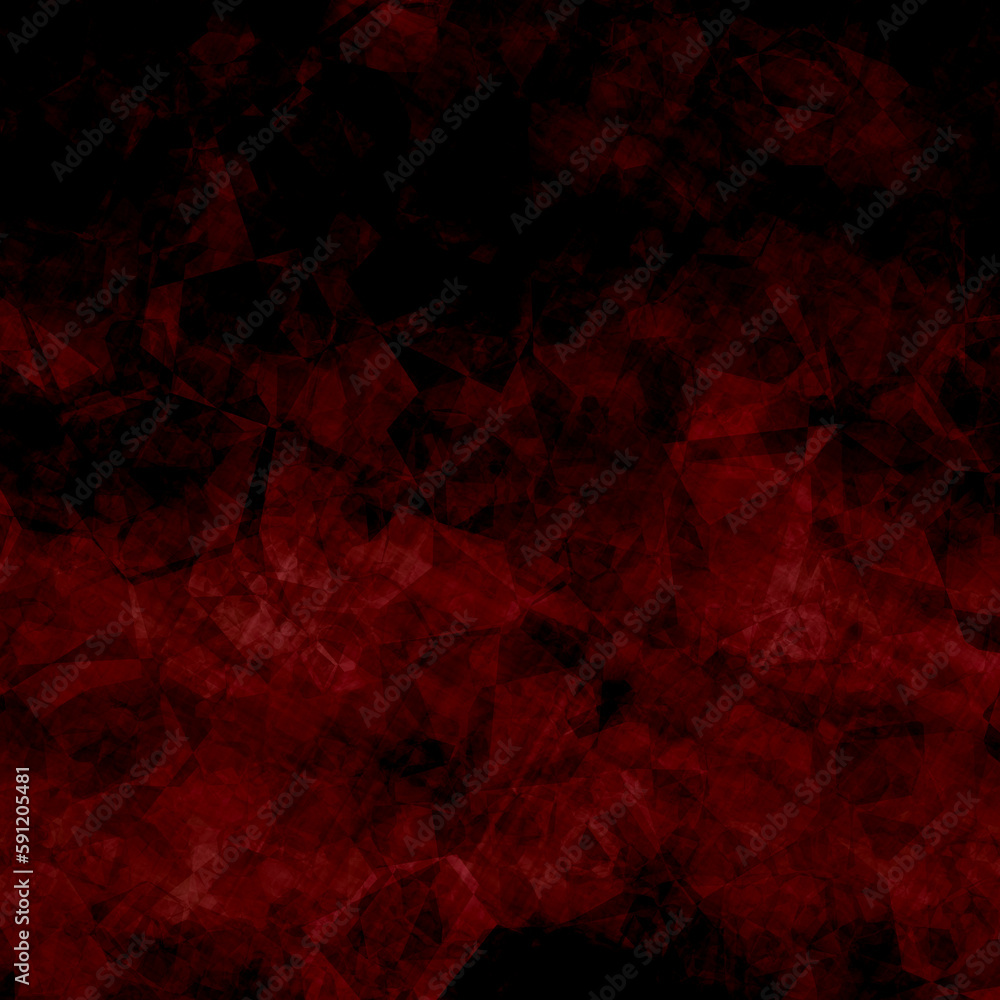 Liquid dark abstract watercolor hell spots and drip pattern in red ...