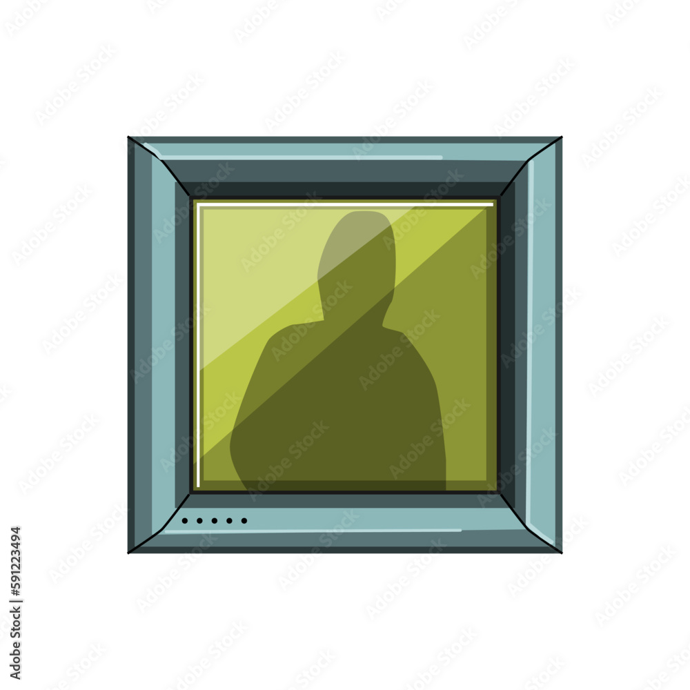 graphy smart photo frame cartoon vector illustration Stock Vector ...