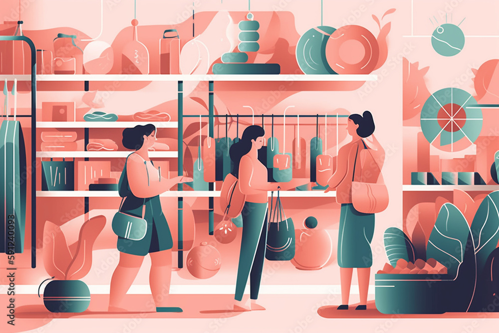 The concept of targeting female consumers and their significant ...