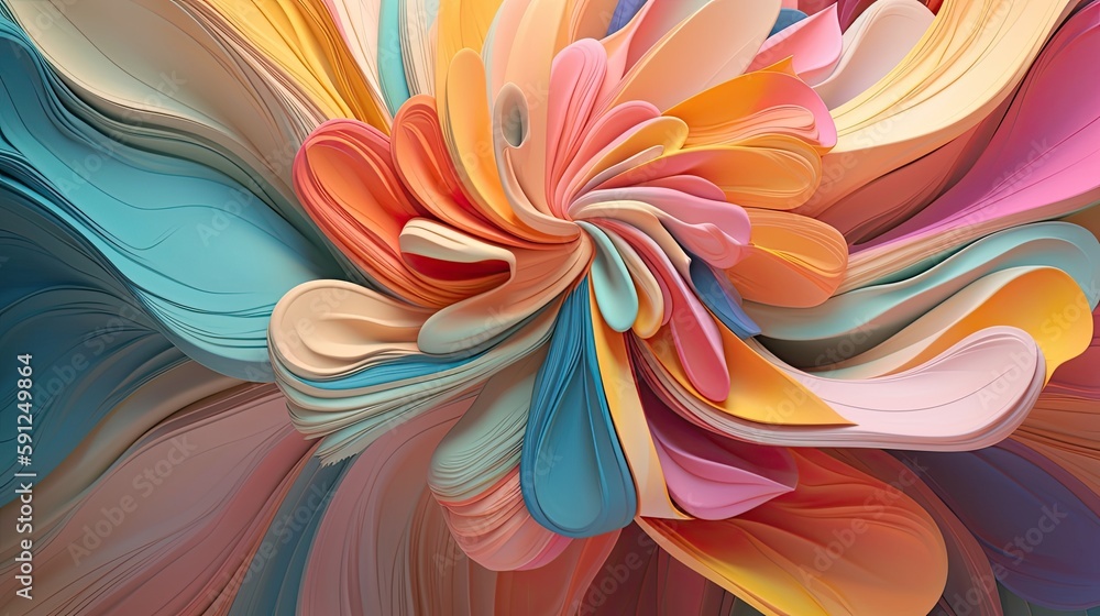 Zen-peace-culture. Harmony of colors, meditation. Abstract background ...