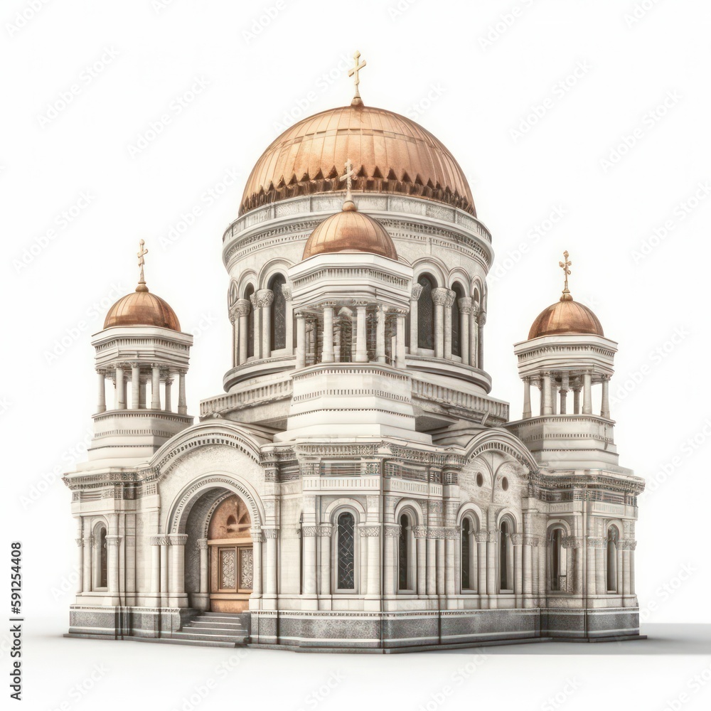 Orthodox Jewish synagogue, sacred and traditional place of worship ...