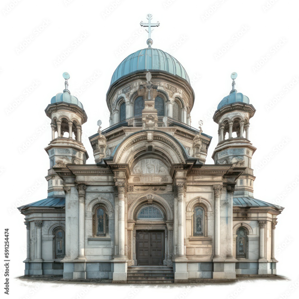 Orthodox Jewish synagogue, sacred and traditional place of worship ...