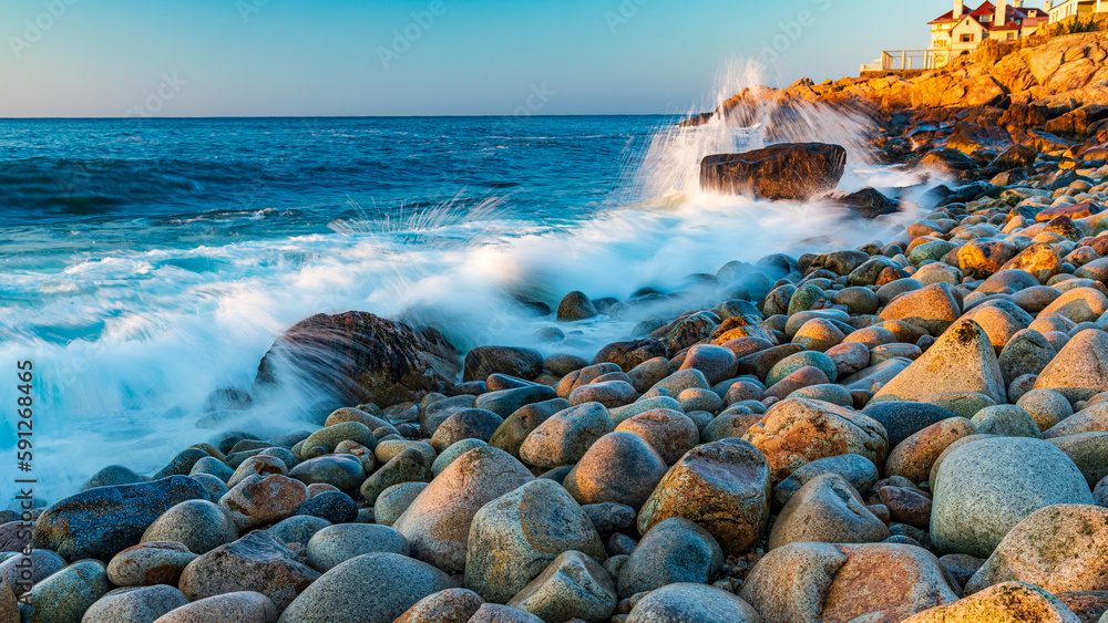 Massachusetts-Magnolia-Popplestone Beach Stock Photo | Adobe Stock
