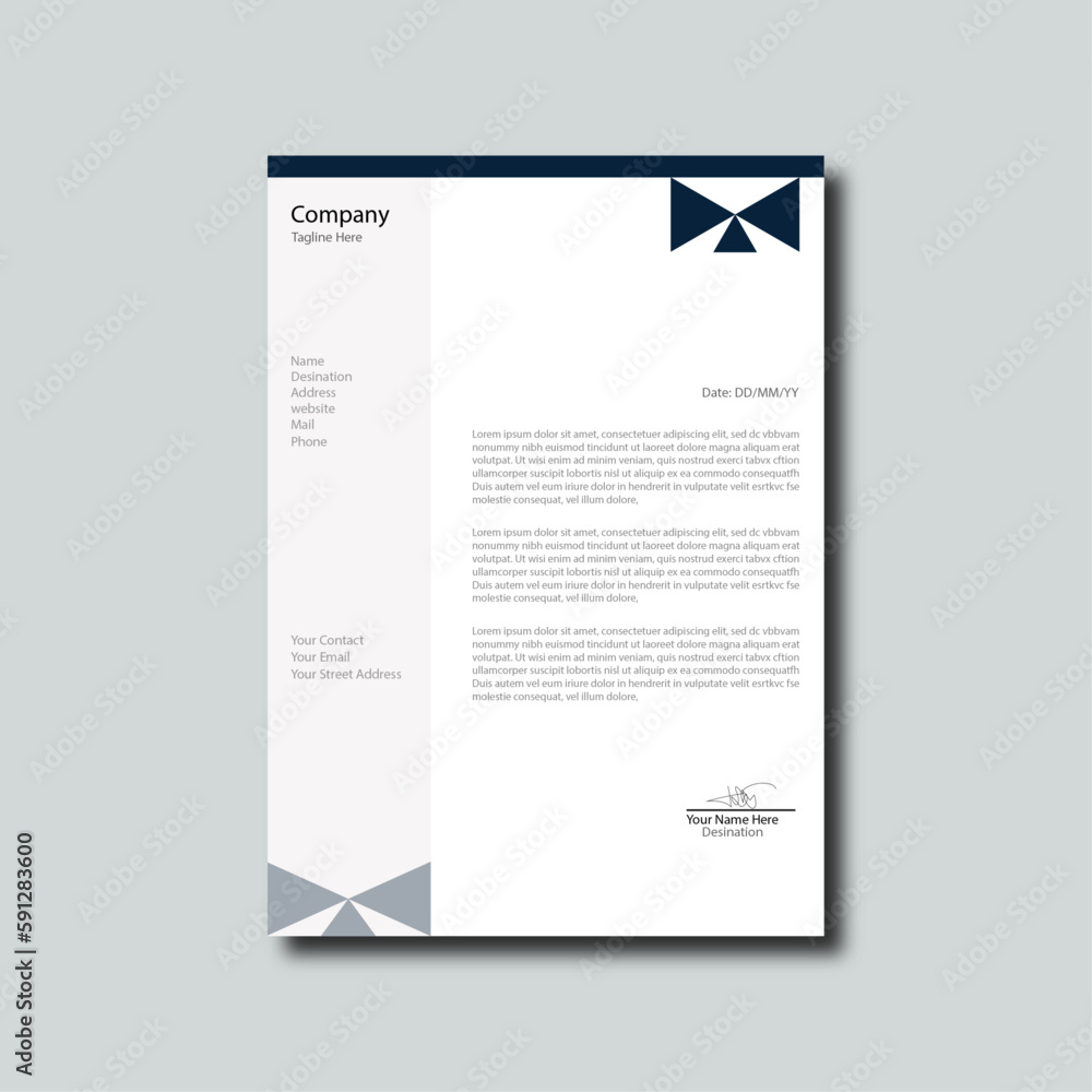 corporate latter head design, Latter Head Design, Business Latter Head ...