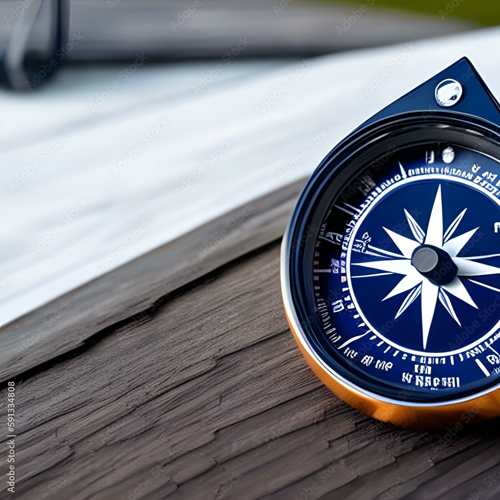 COMPASS WALLPAPER DECORATIVE FRAME GPS VINTAGE BUSINESS Stock ...