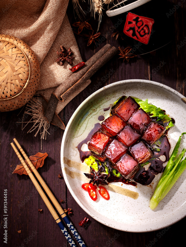 dongpo braised pork,Pork Adobo or Adobong Baboy is sichuhan cuisine ...