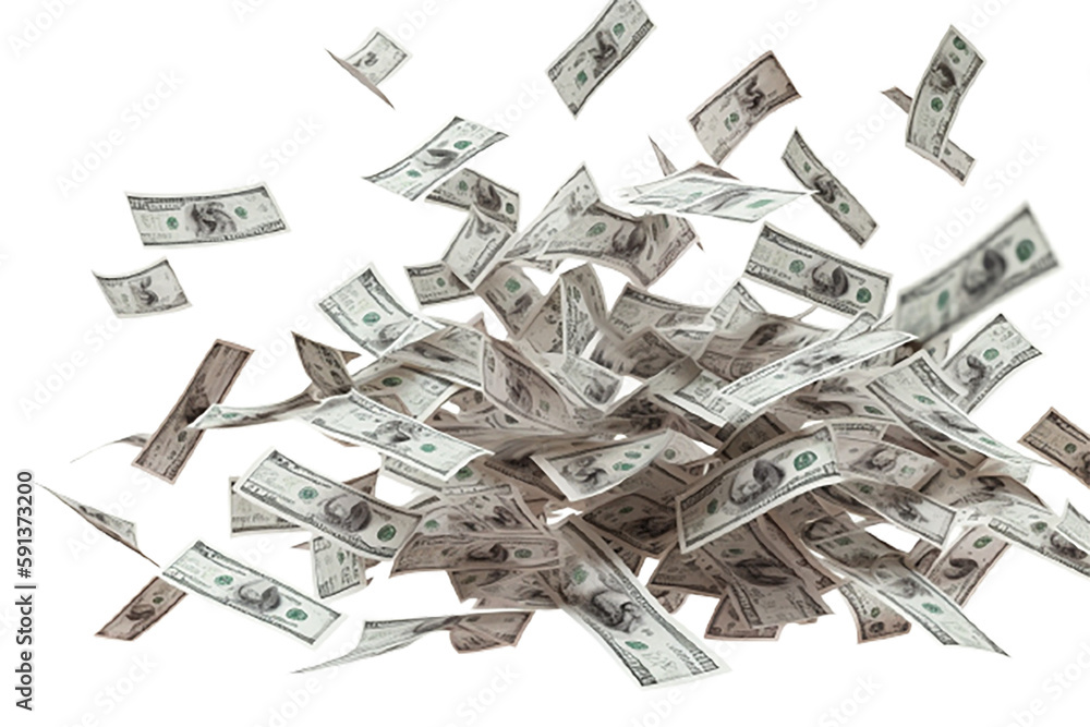 Cash Flying Png