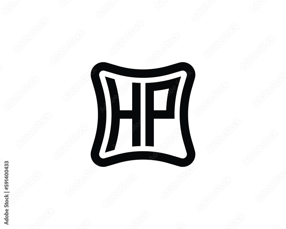 HP logo design vector template Stock Vector | Adobe Stock