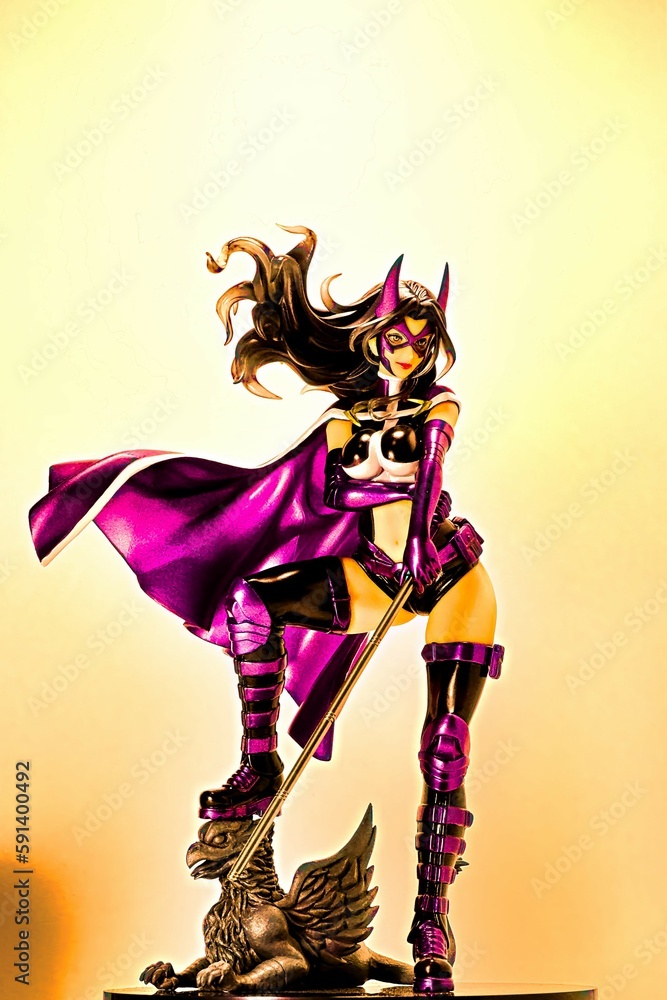 Osaka,Japan - Apr 10, 2023 : Display of DC COMICS HUNTRESS Figure ...