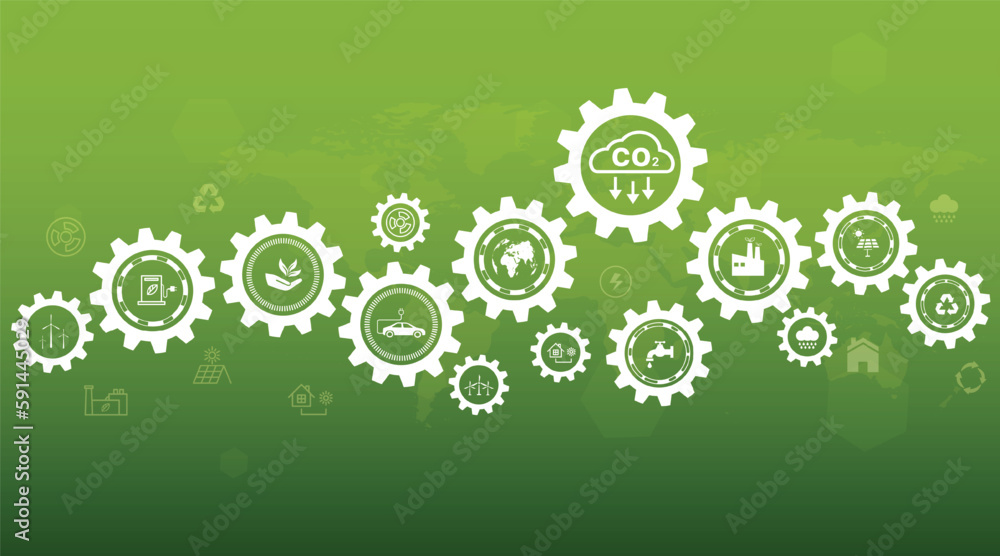 Reduce CO2 emissions to limit global warming. Lower CO2 levels with ...